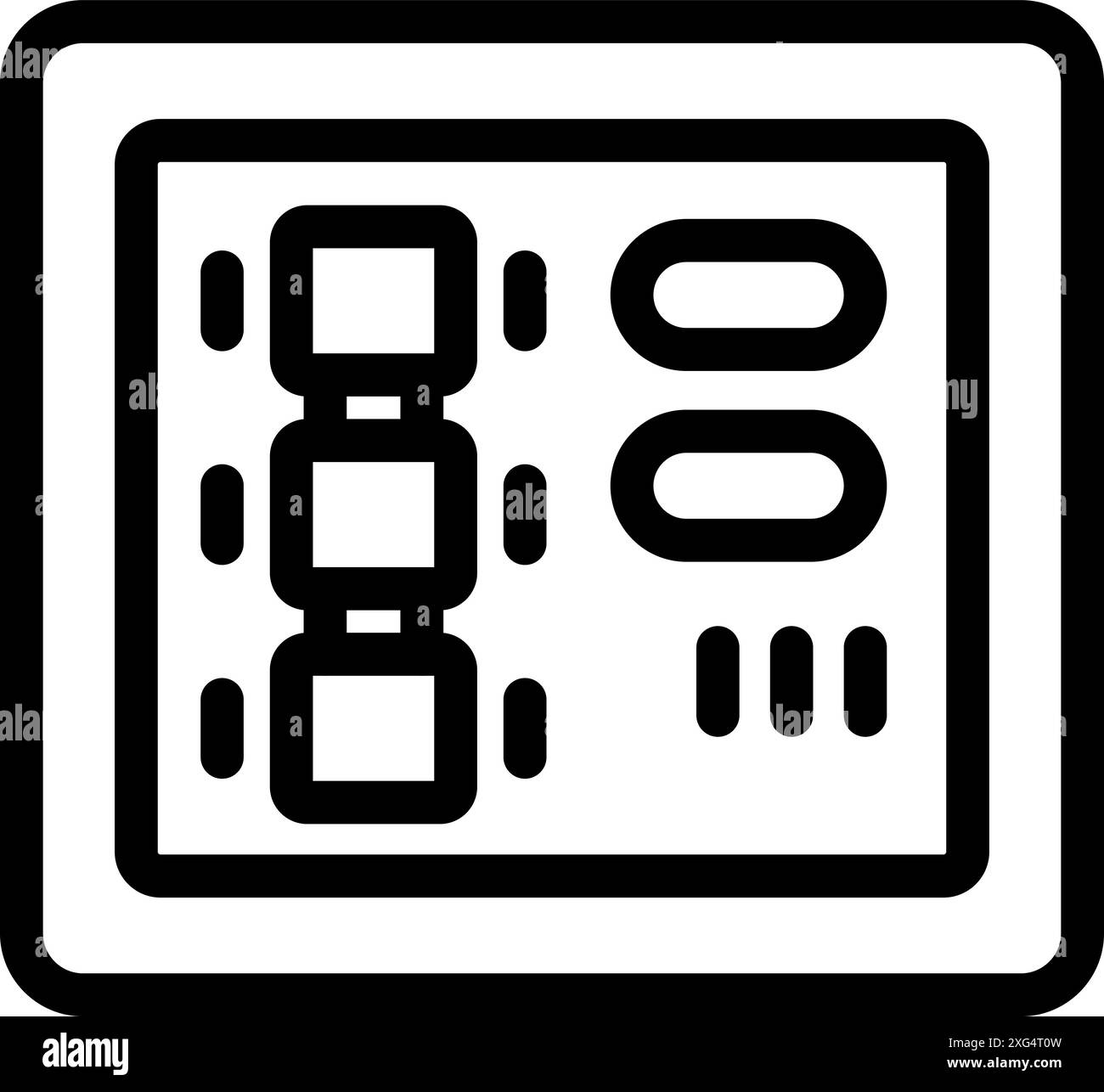 Simple circuit switches hi-res stock photography and images - Alamy
