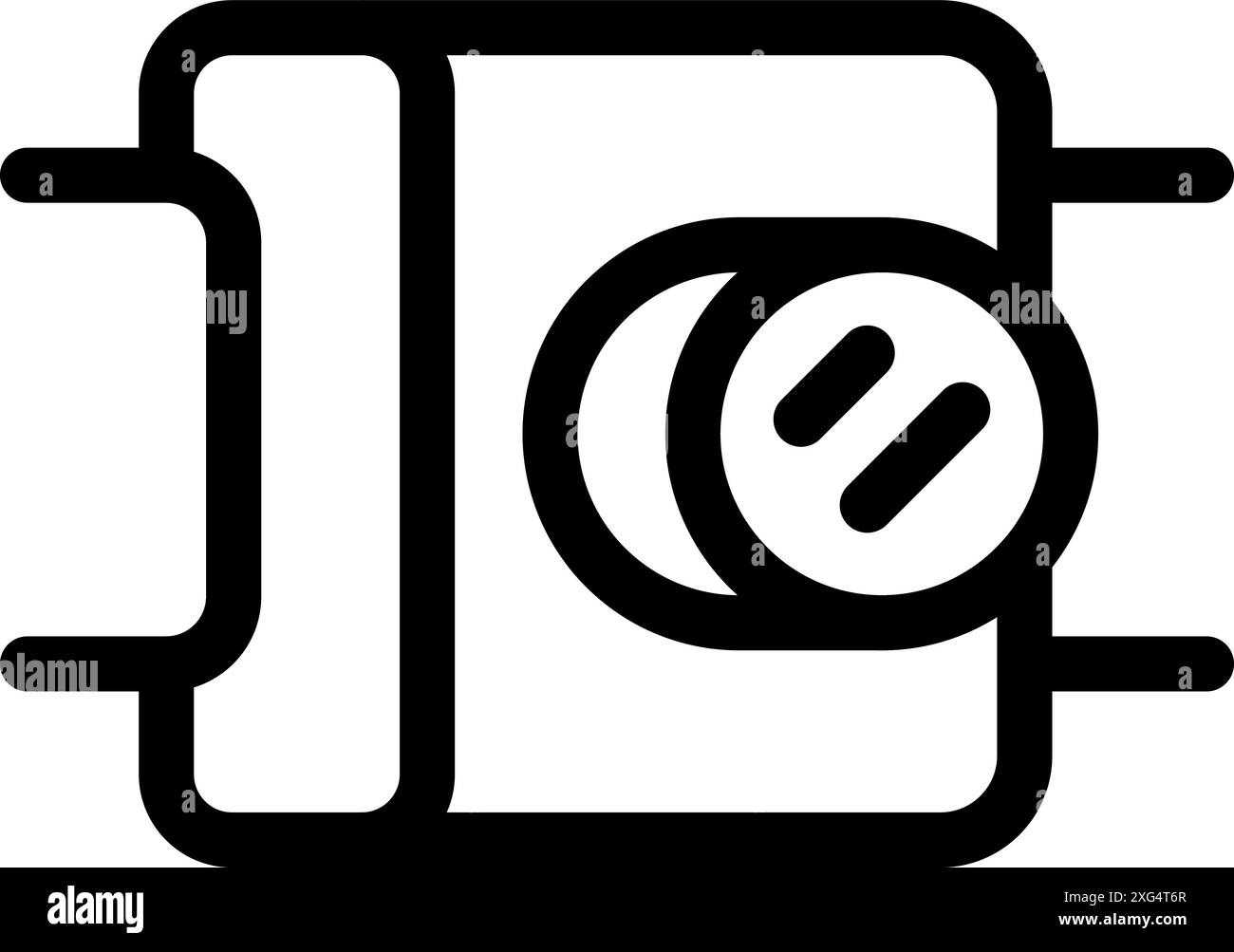 Detail of a circuit board Stock Vector Images - Alamy