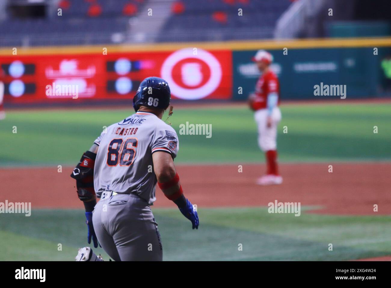 Mexico City, Mexico. 05th July, 2024. Carlos Castro #86 of Tigres de ...