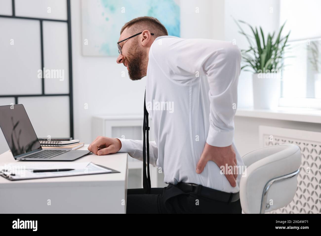 Back posture device hi-res stock photography and images - Alamy