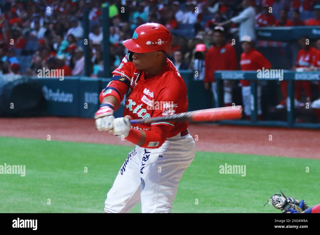 Mexico City, Mexico. 05th July, 2024. Robinson Cano #22 of Diablos ...
