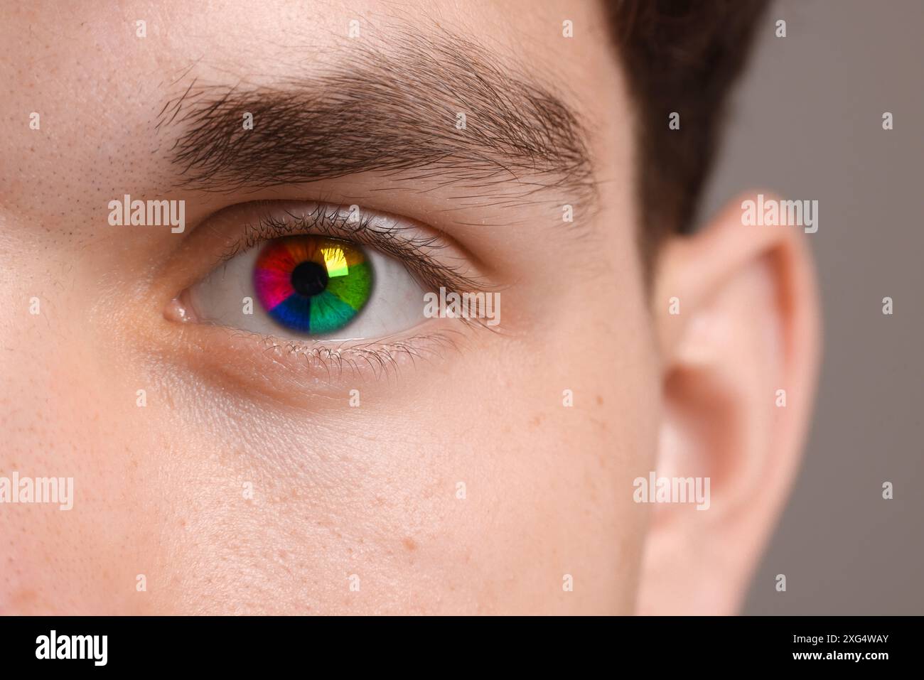 Blue chart colour closeup hi-res stock photography and images - Alamy