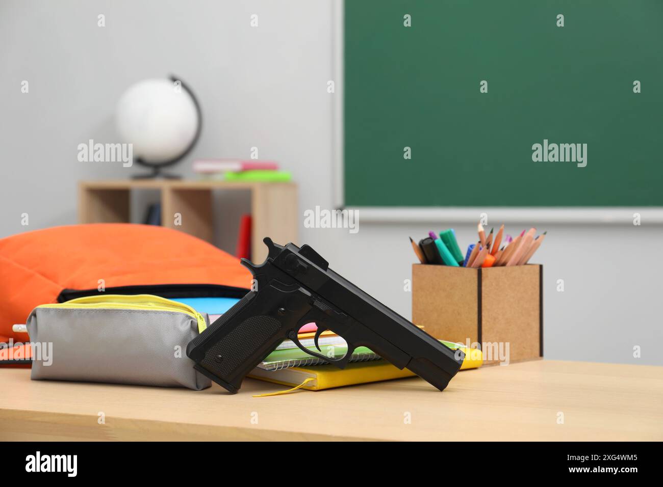 Classroom danger hi-res stock photography and images - Alamy