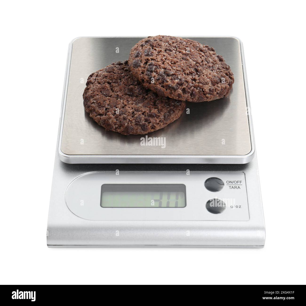 Weighing scale chocolate Cut Out Stock Images & Pictures - Alamy