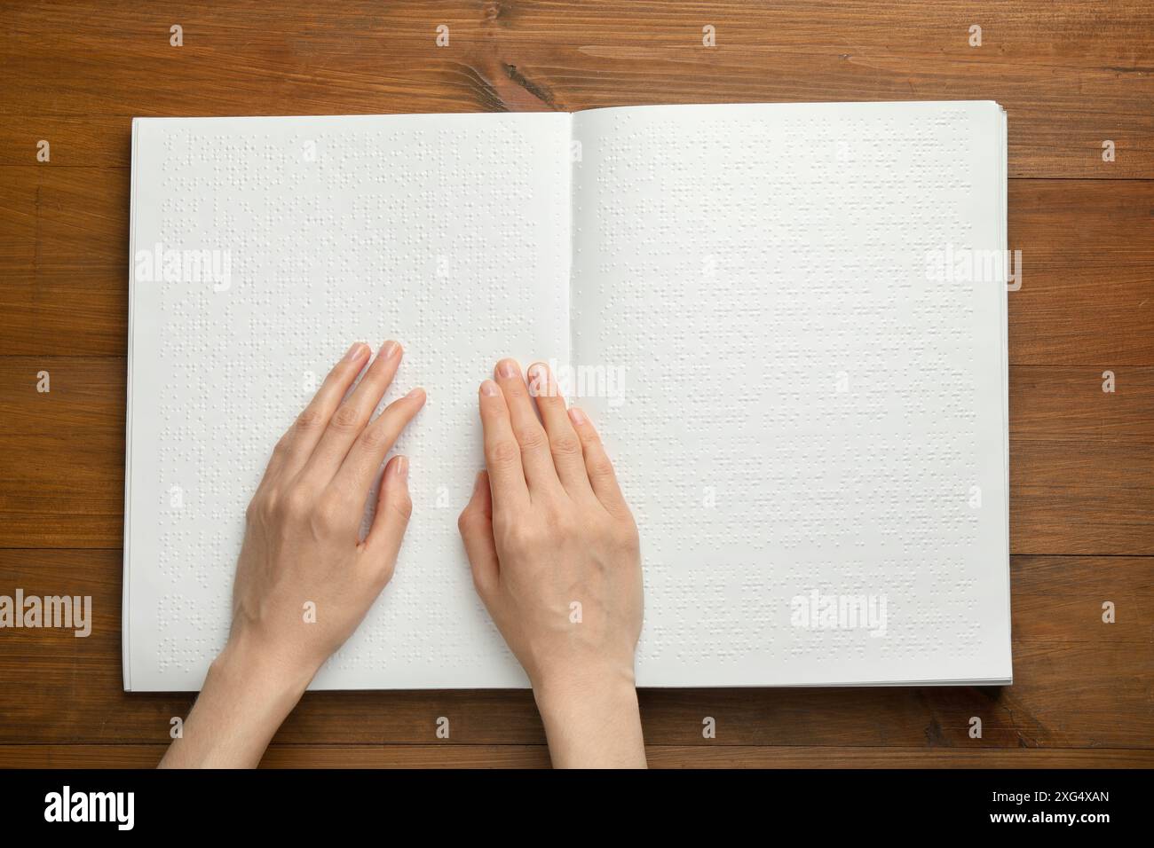 Blind woman reading hi-res stock photography and images - Alamy