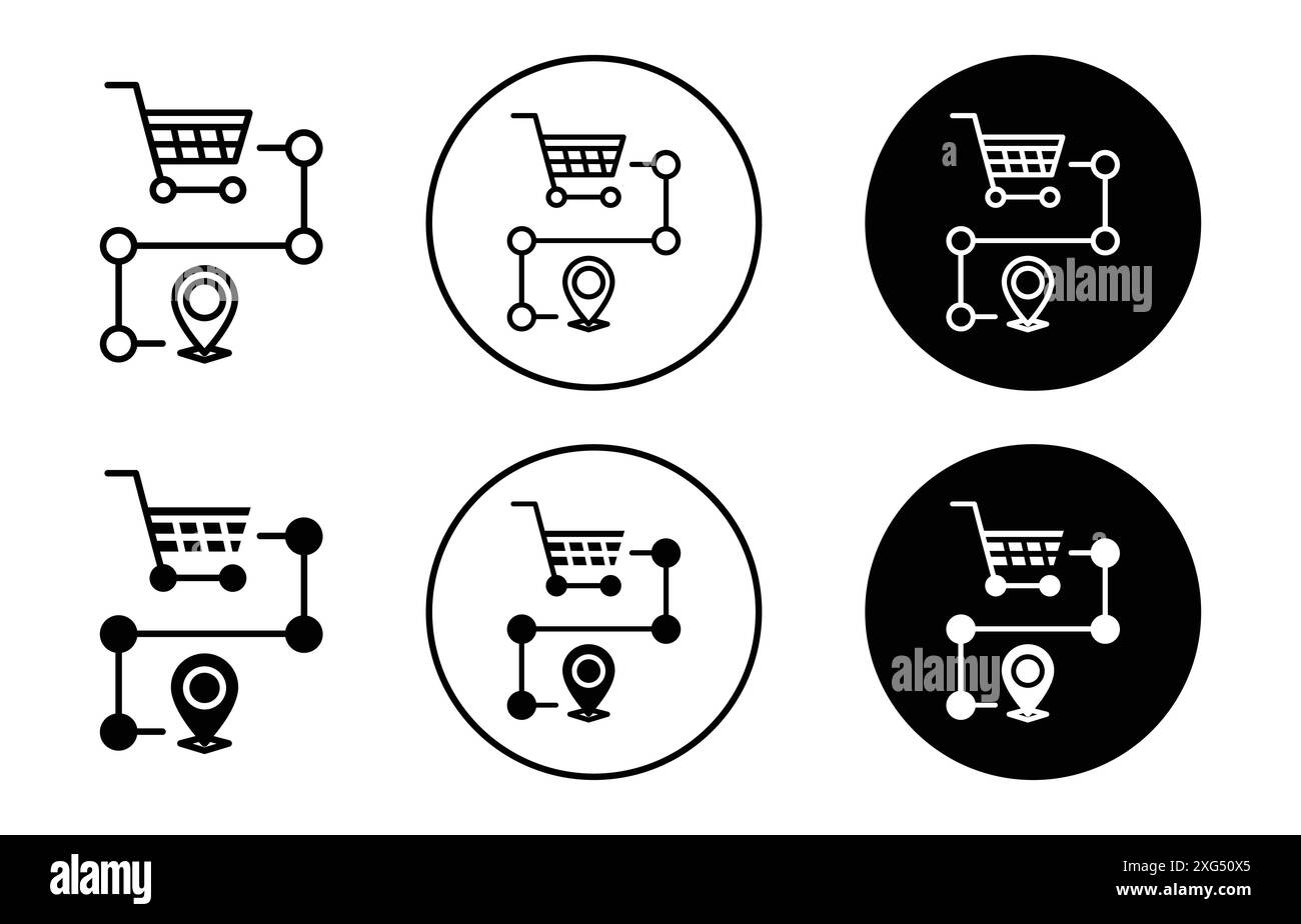 Customer Journey icon vector logo set collection for web app ui Stock Vector Image & Art - Alamy