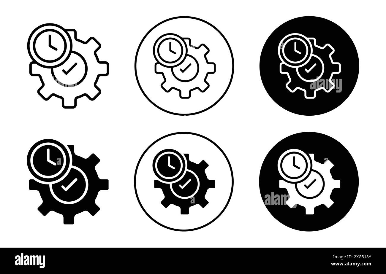 Industrial efficiency vector vectors hi-res stock photography and ...