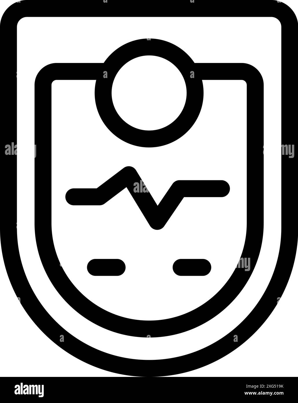 Portable ultrasound device is displaying a fetal heartbeat on a digital ...