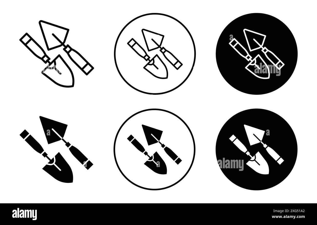 Garden tools icon vector logo set collection for web app ui Stock Vector Image & Art - Alamy