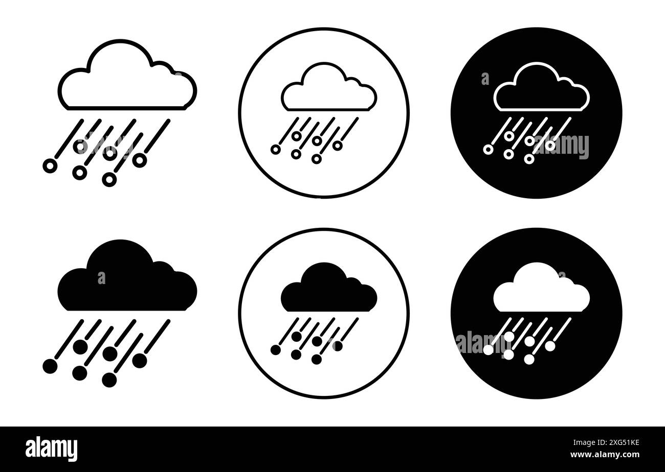 Hail damage vector vectors hi-res stock photography and images - Alamy