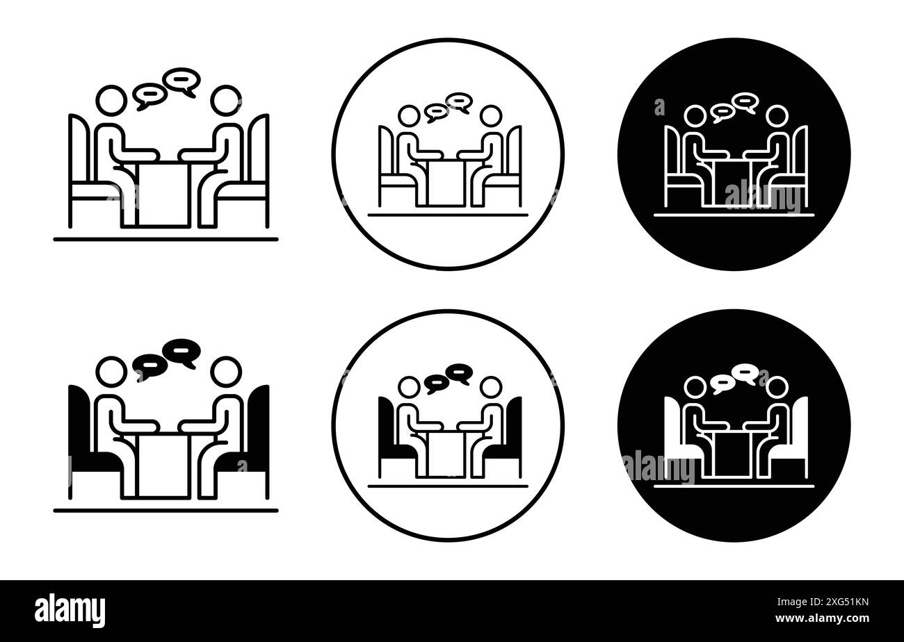 Interview guide Stock Vector Images - Alamy