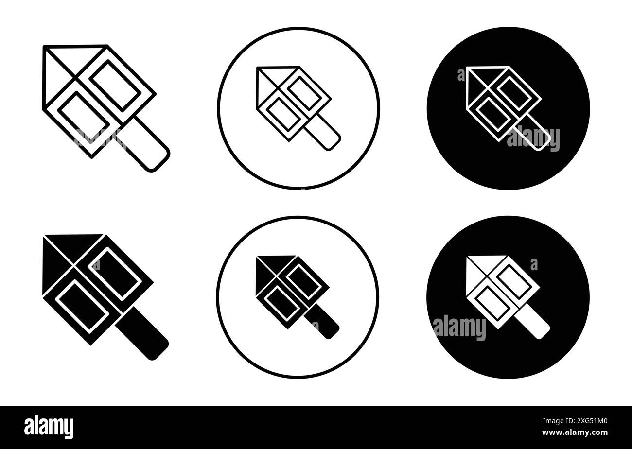 Hanukkah dreidel outline icon vector logo set collection for web app ui ...