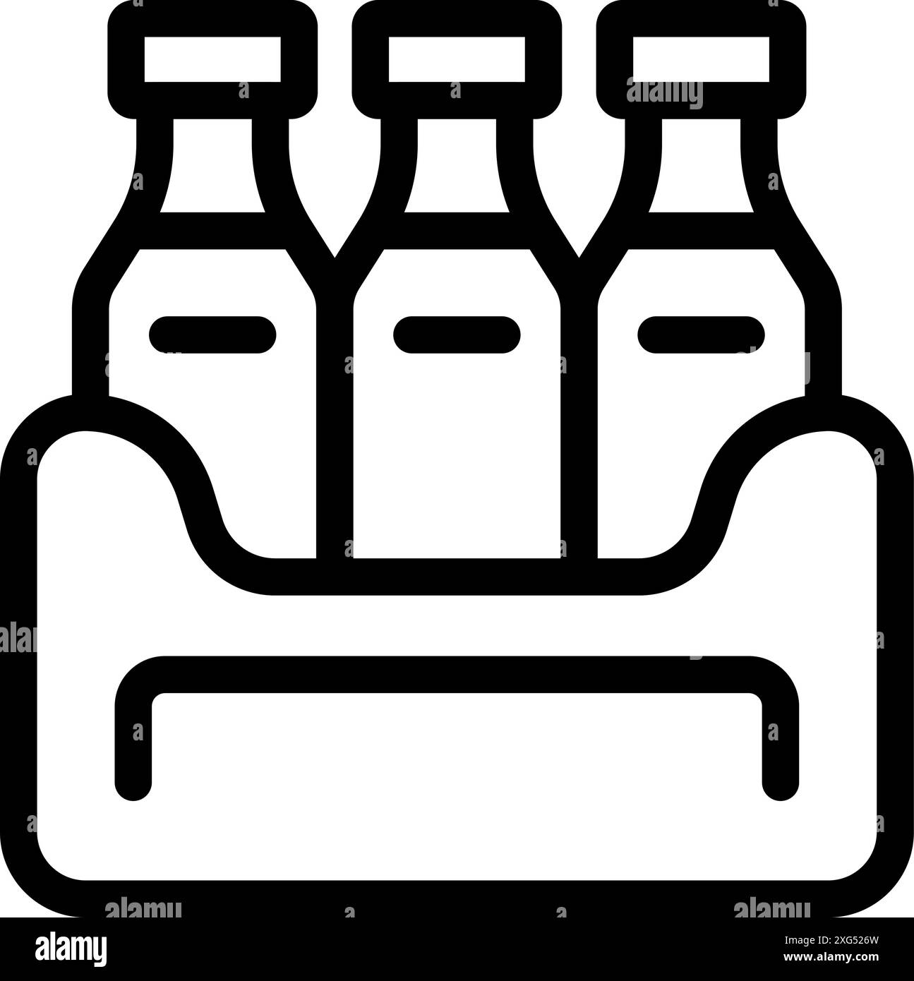 Milk delivery box Black and White Stock Photos & Images - Alamy