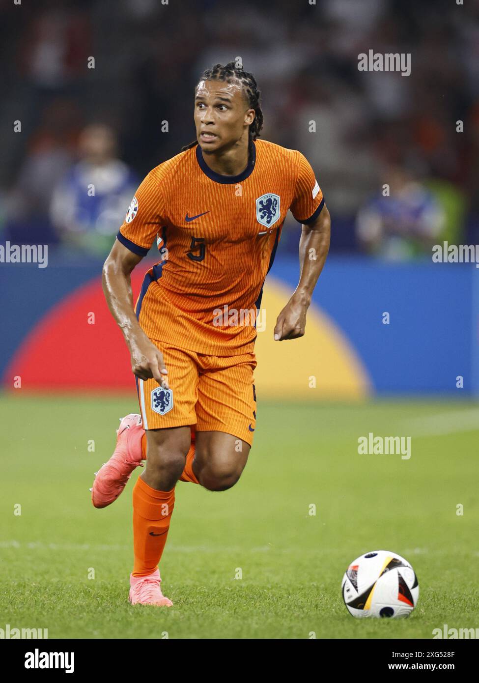 BERLIN - Nathan Ake of Holland during the UEFA EURO 2024 quarter-final ...