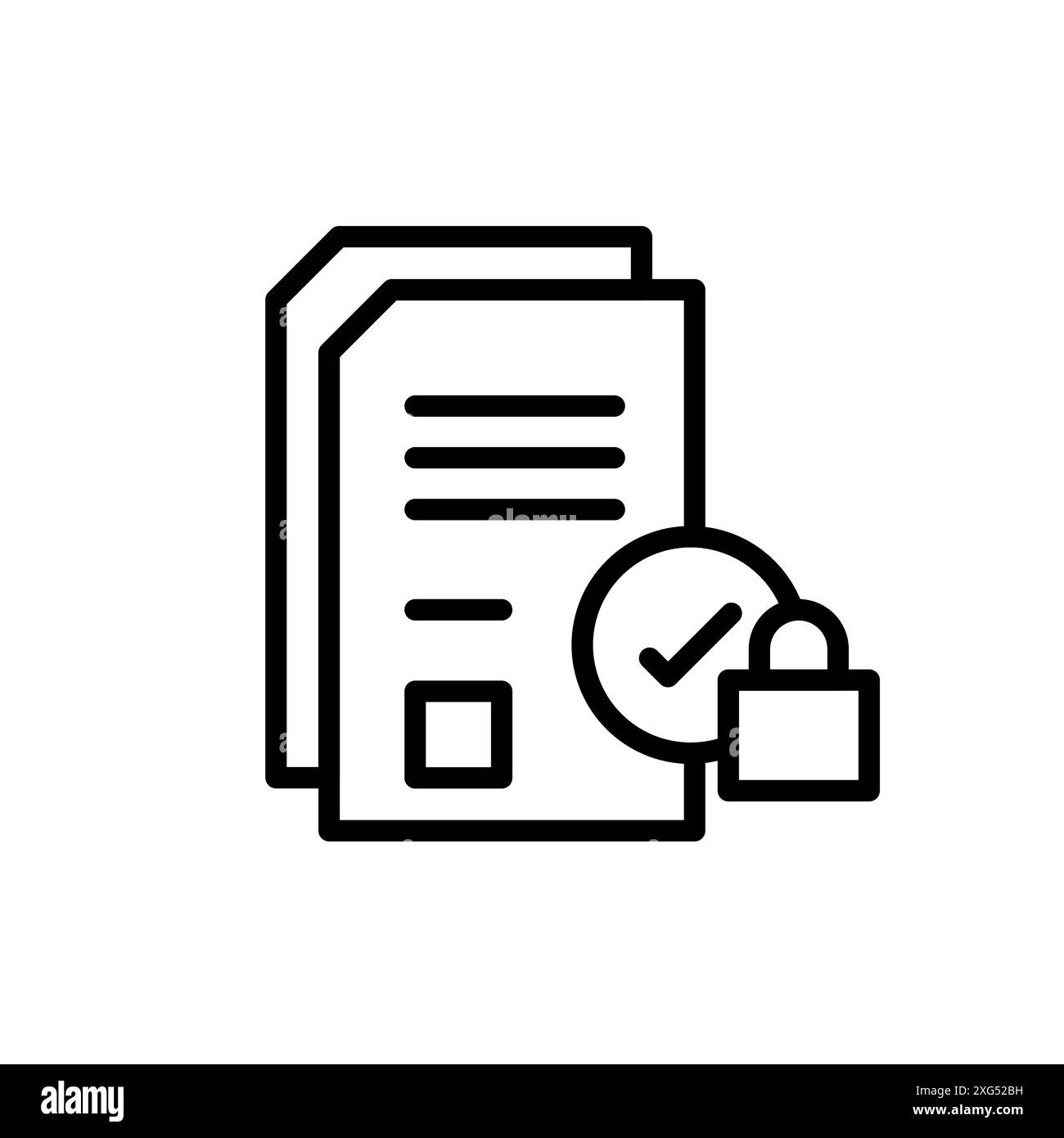 Right to access icon vector logo set collection for web app ui Stock ...