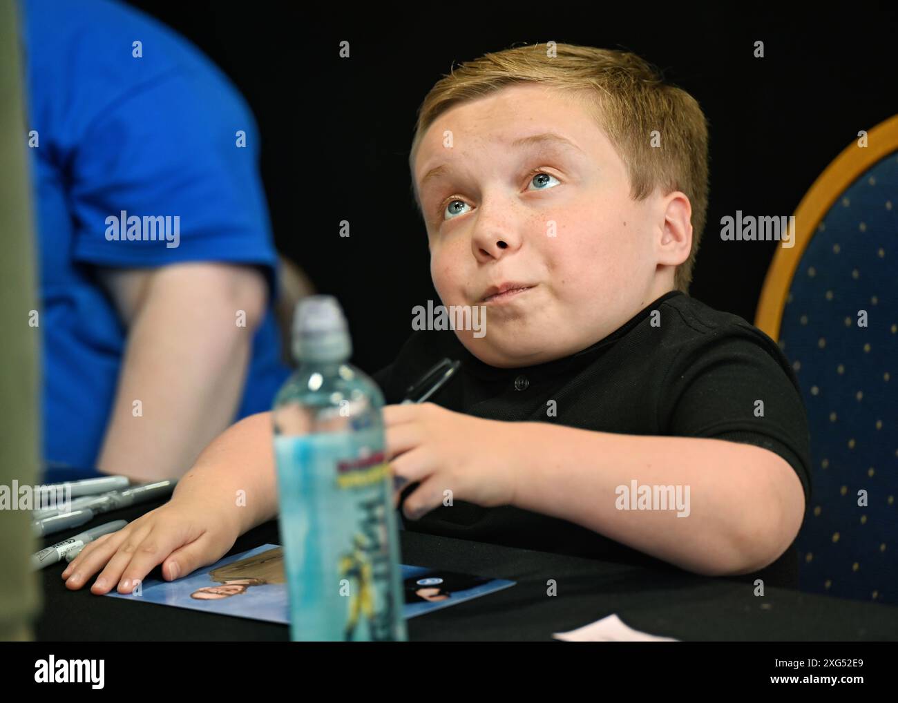 LONDON, UK. 6th July, 2024. Lenny Rush at the Film and TV star signing ...