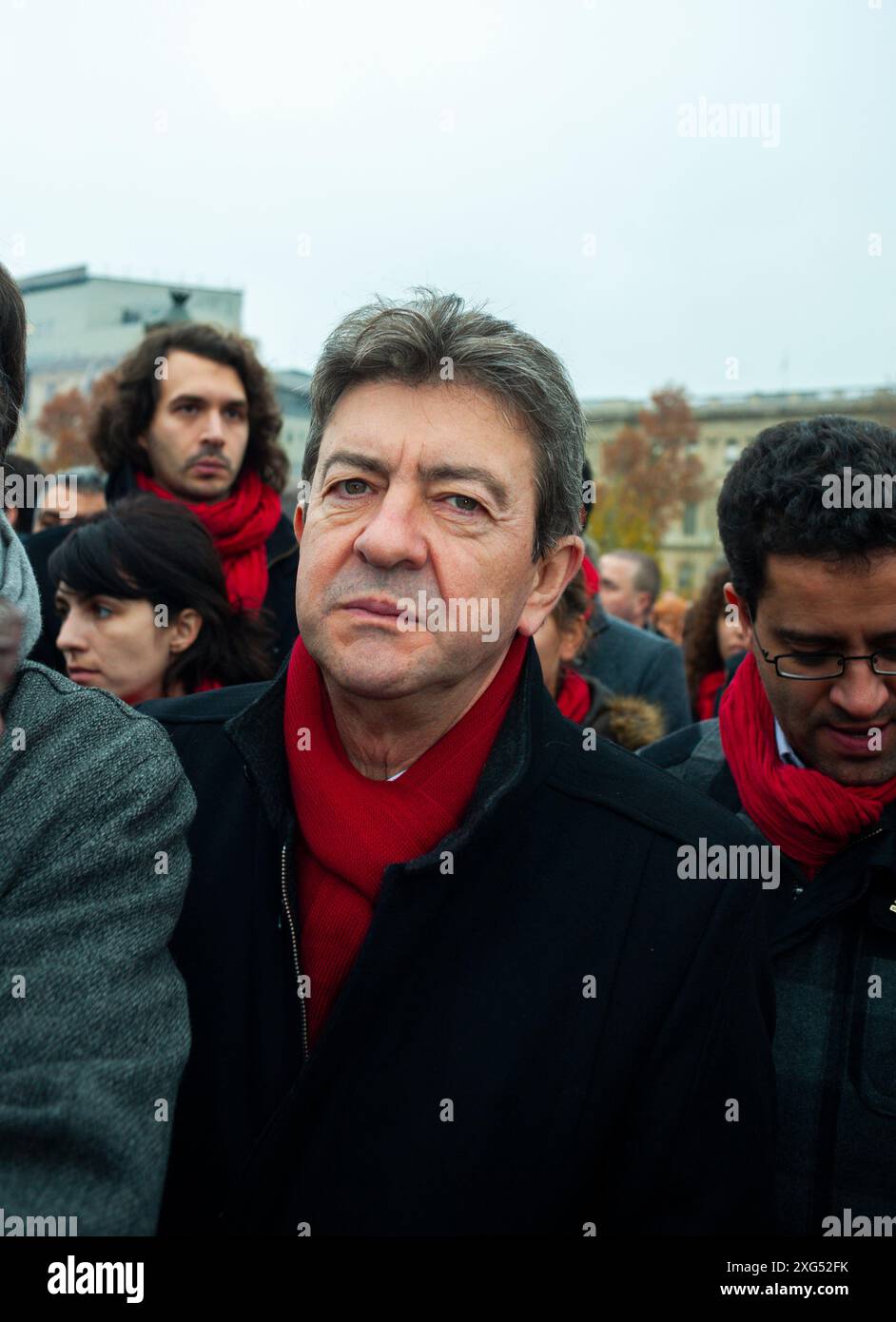 Paris, France, "Jean-Luc Melanchon ", Portrait, French Politician, (at ...