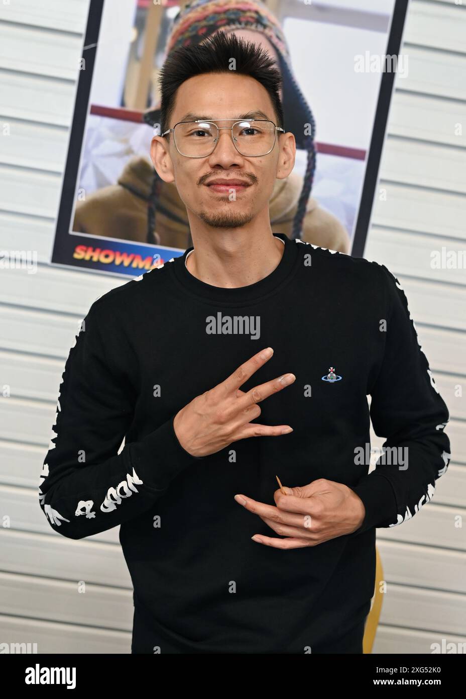 LONDON, UK. 6th July, 2024. Michael Vu at the Film and TV star signing autographs for fans at ...