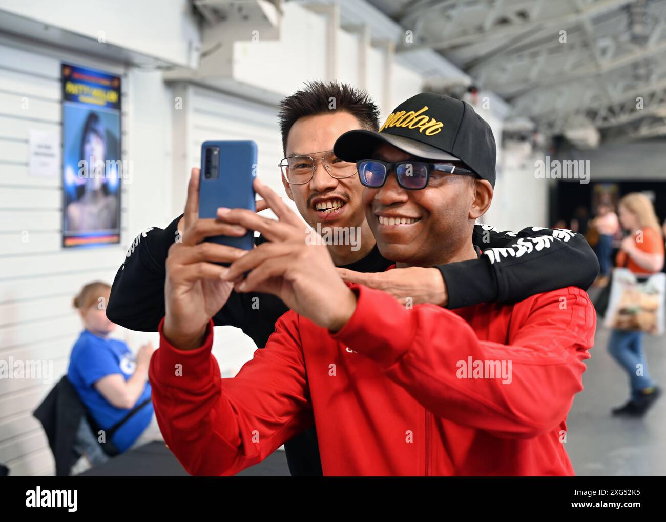 LONDON, UK. 6th July, 2024. Michael Vu at the Film and TV star signing ...