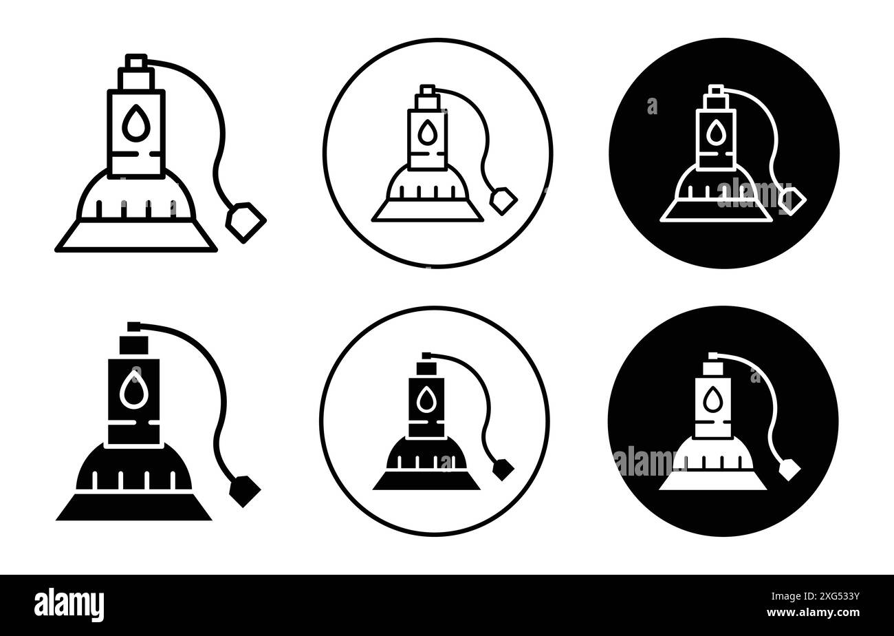 sump pump icon vector logo set collection for web app ui Stock Vector Image & Art - Alamy