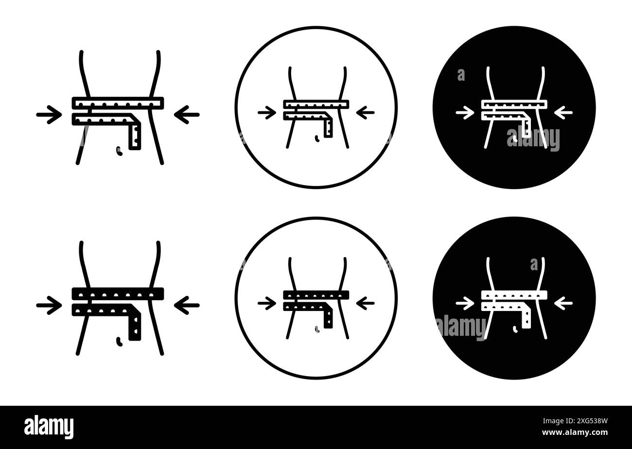 Weight loss icon vector logo set collection for web app ui Stock Vector Image & Art - Alamy