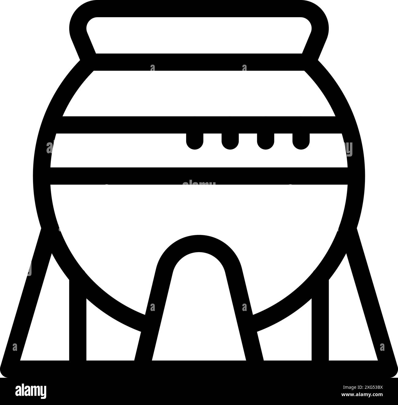 Fossil fuel tank farm Stock Vector Images - Alamy
