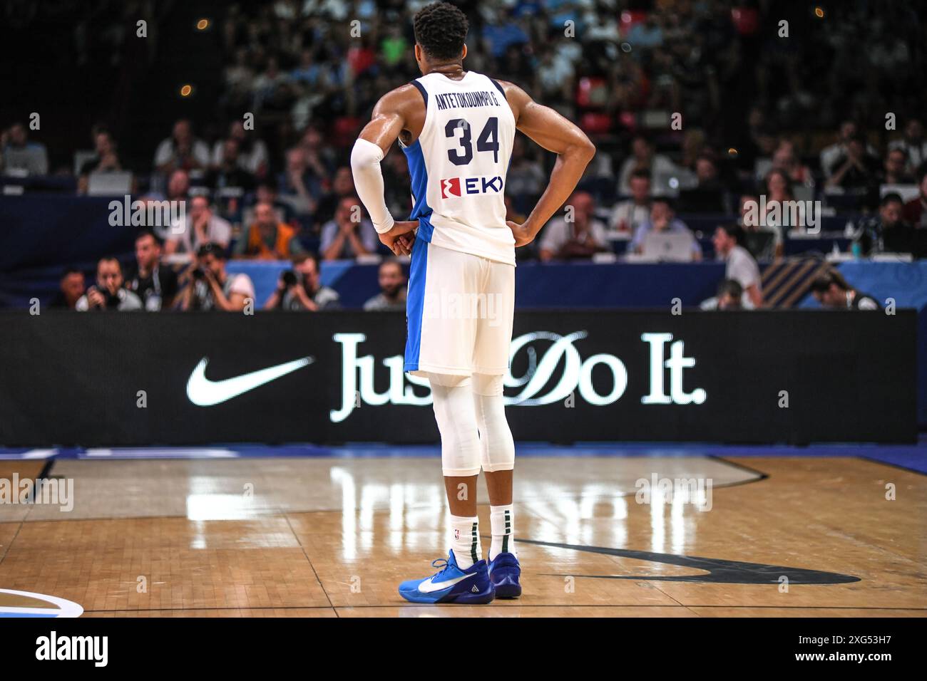 Giannis Antetokounmpo (Greece). FIBA Olympic Qualifying Tournament ...