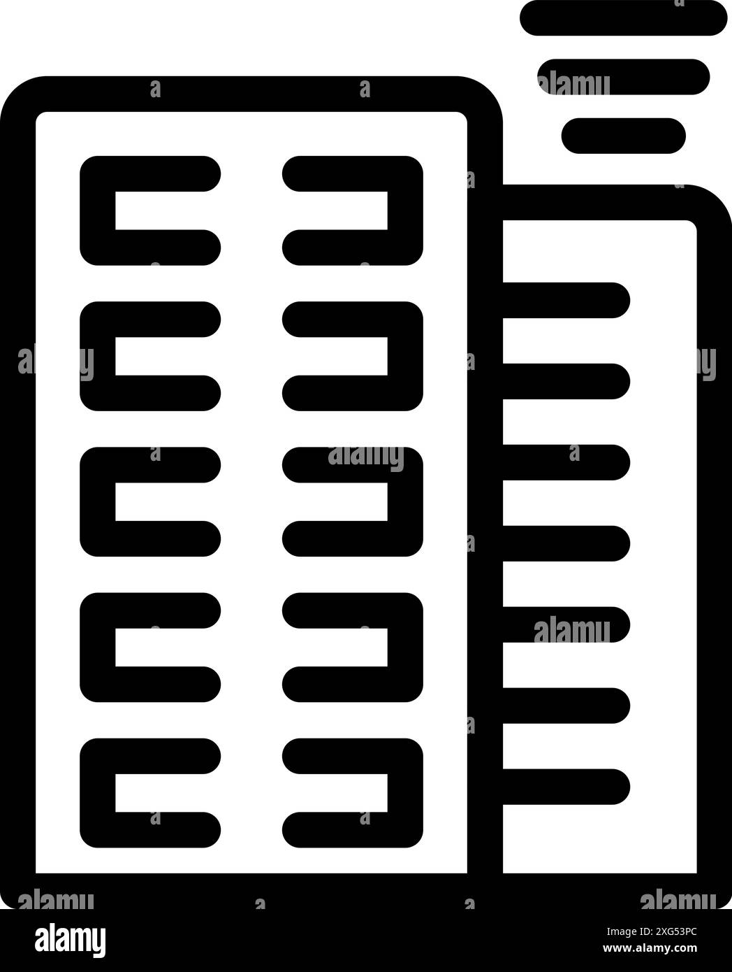 Skyscraper storm Stock Vector Images - Alamy