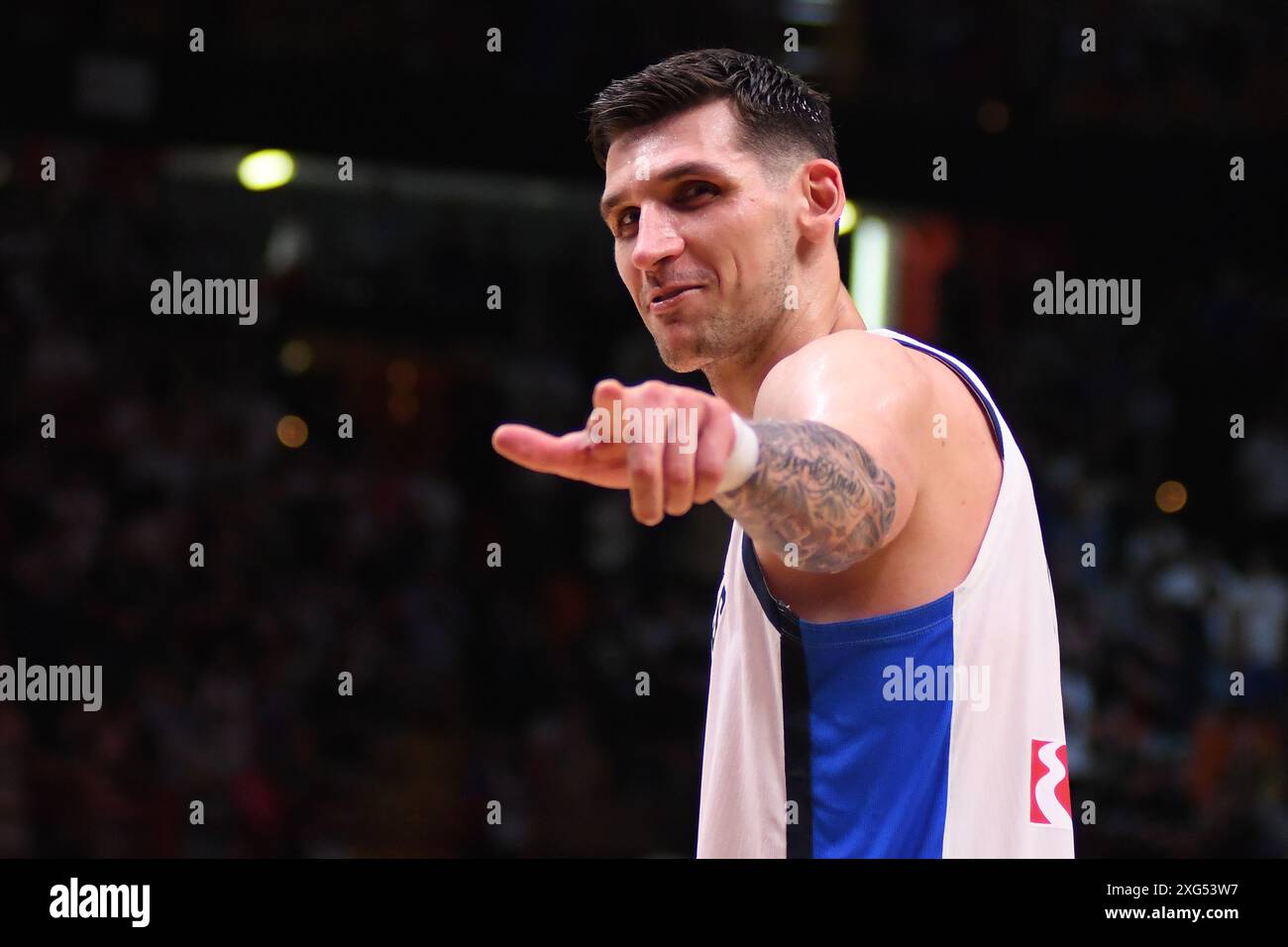 Konstantinos "Dinos" Mitoglou (Greece). FIBA Olympic Qualifying ...