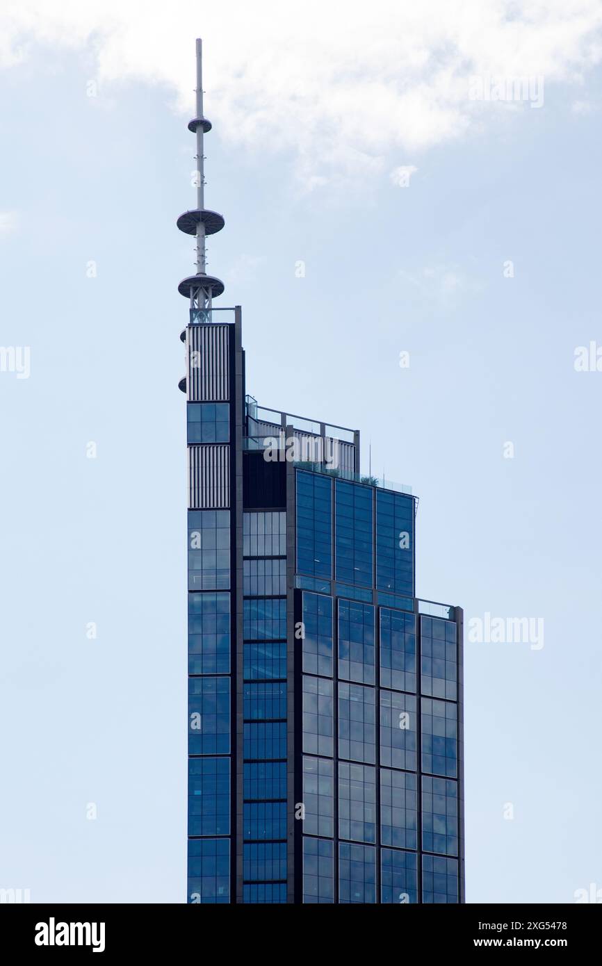 Varso (Varso Place) a neomodern office complex in Warsaw, Poland. It ...