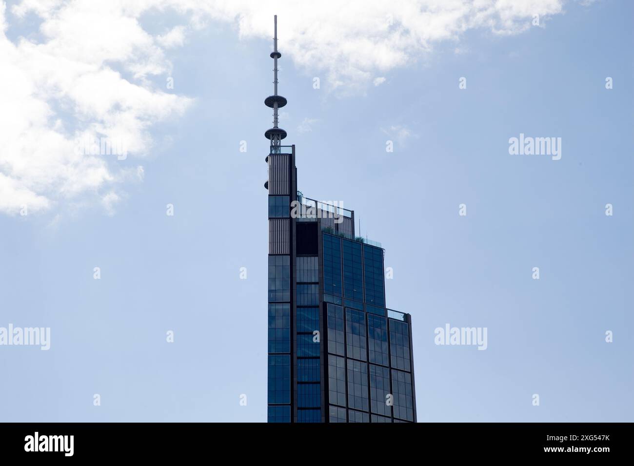 Varso (Varso Place) a neomodern office complex in Warsaw, Poland. It ...