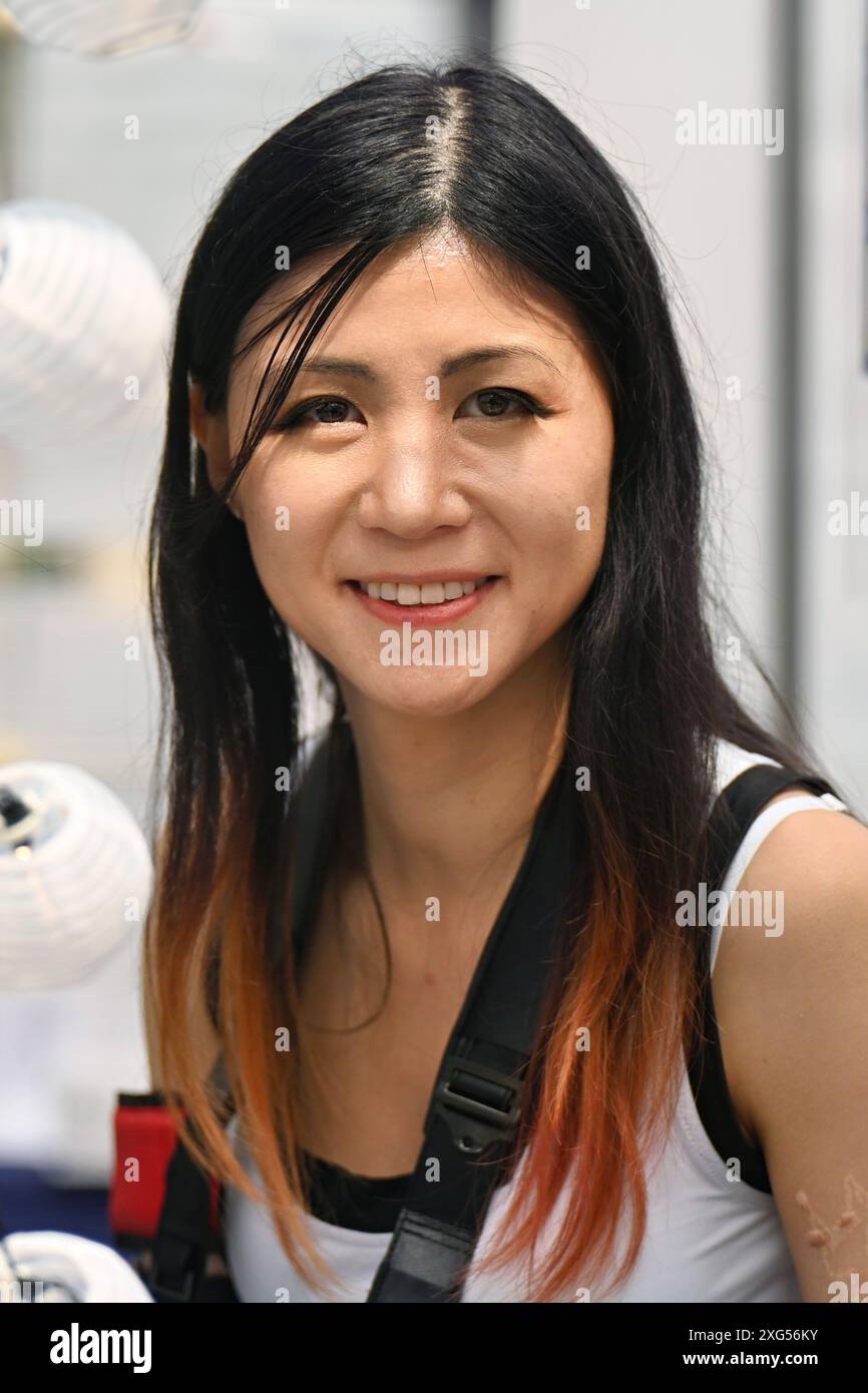 LONDON, UK. 6th July, 2024. The comic book creators Studio Lou were in ...