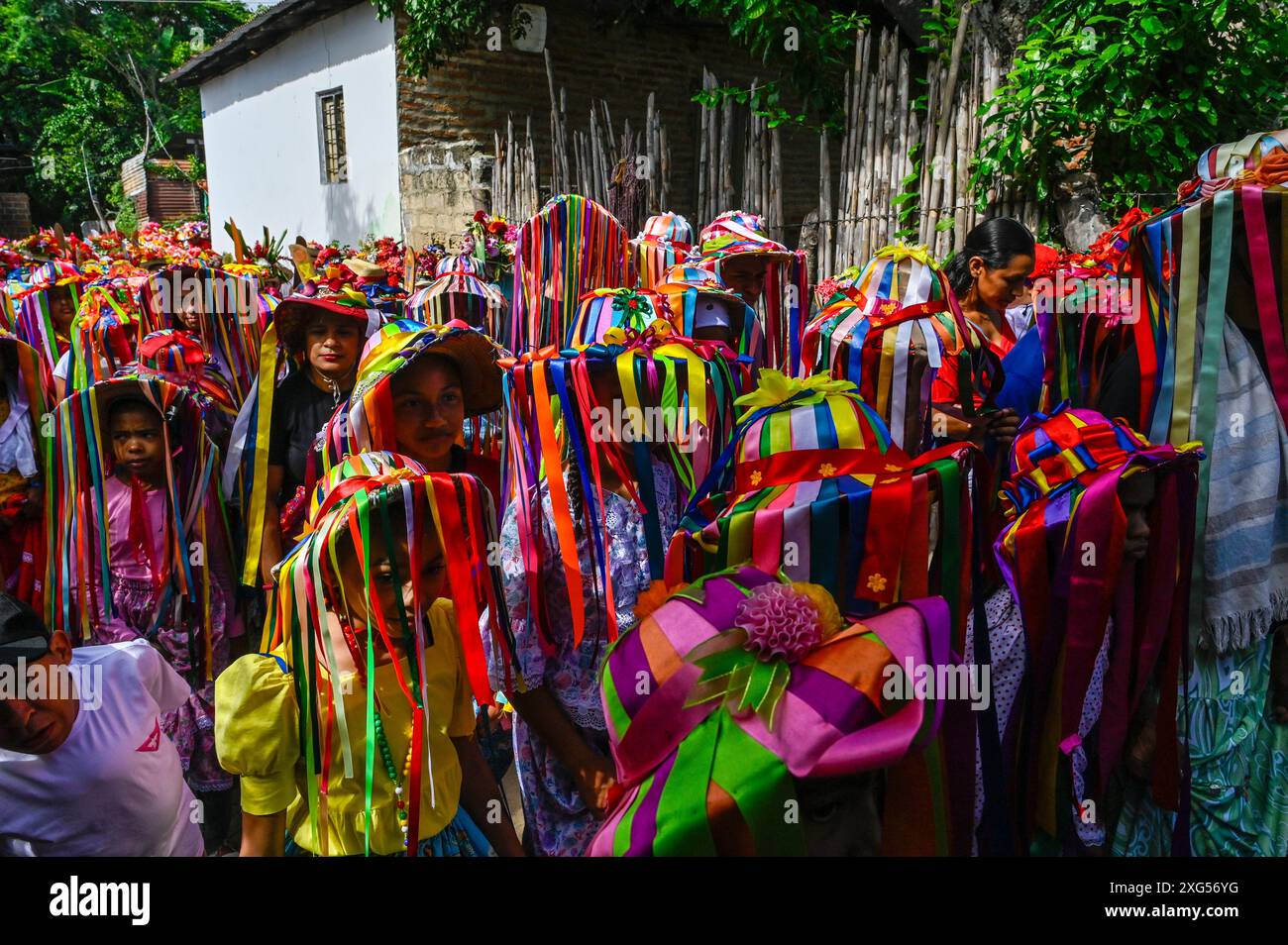 The indigenous Kankuamo community in Atánquez, located in the Cesar ...