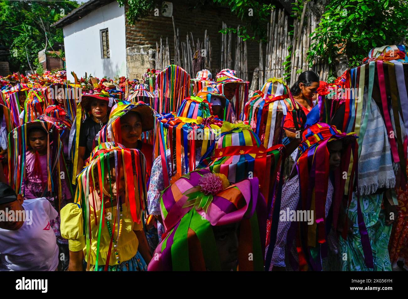 The indigenous Kankuamo community in Atánquez, located in the Cesar ...