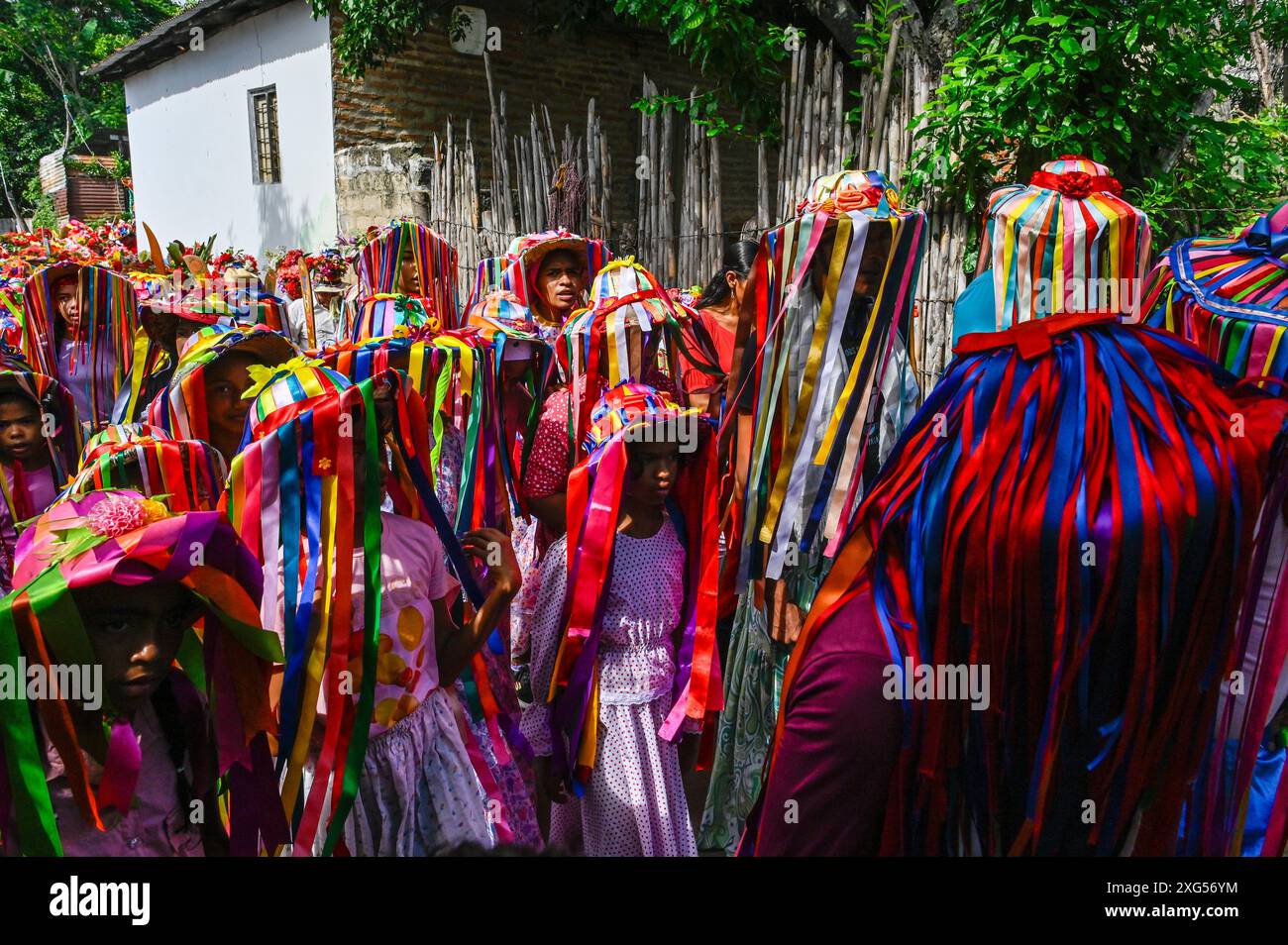 The indigenous Kankuamo community in Atánquez, located in the Cesar ...