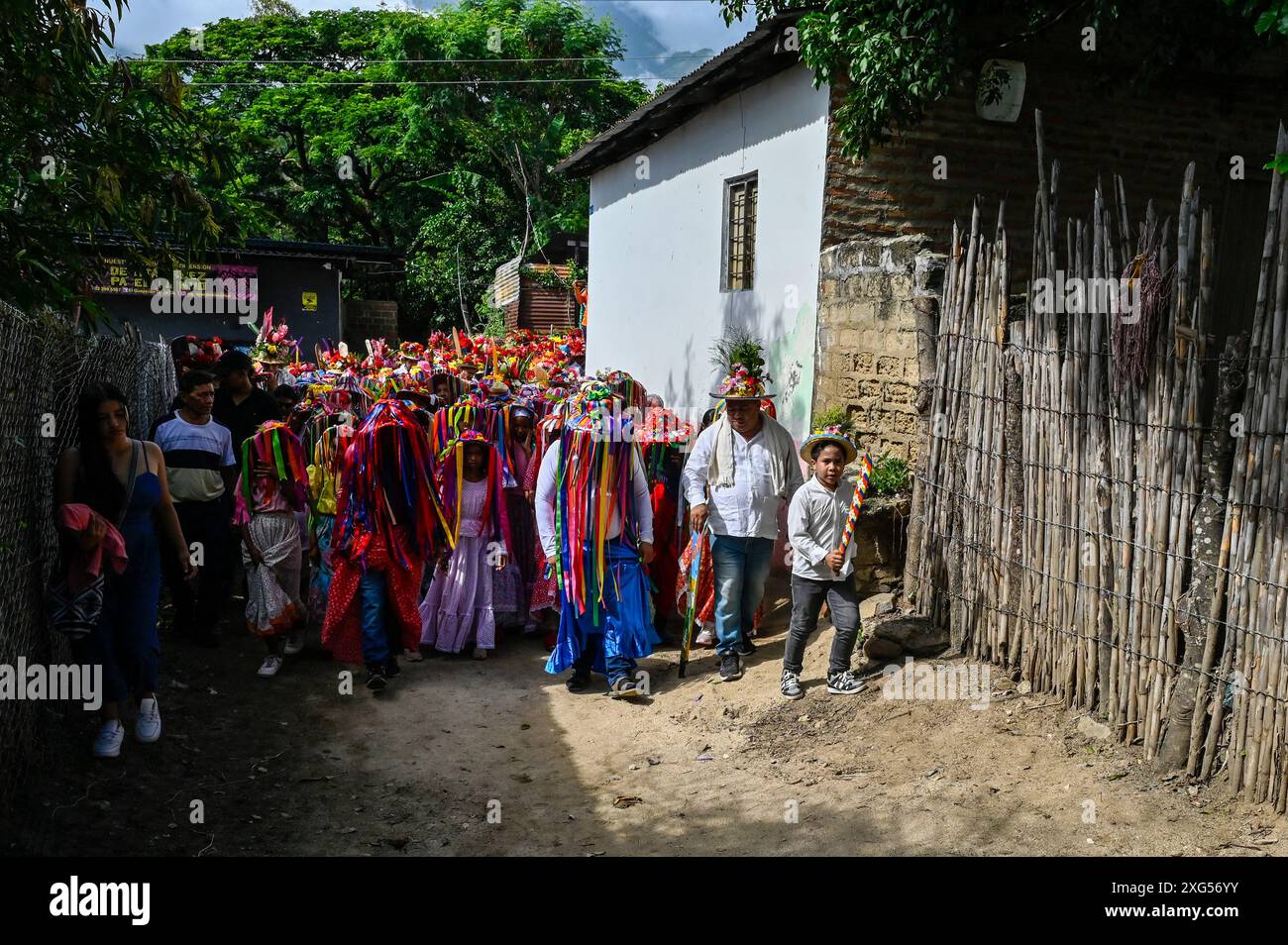 The indigenous Kankuamo community in Atánquez, located in the Cesar ...