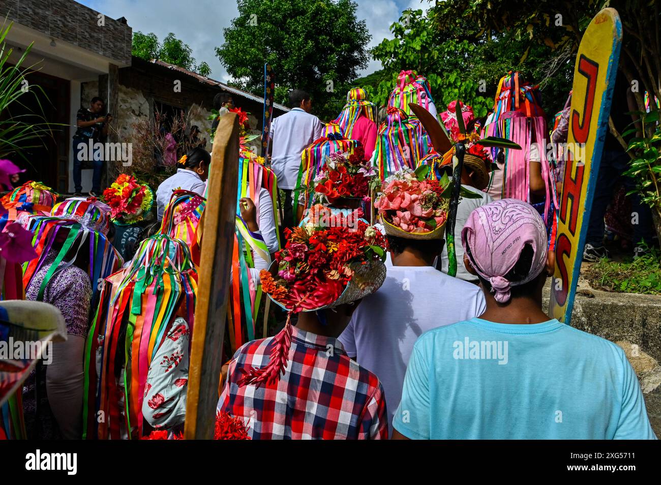 The indigenous Kankuamo community in Atánquez, located in the Cesar ...