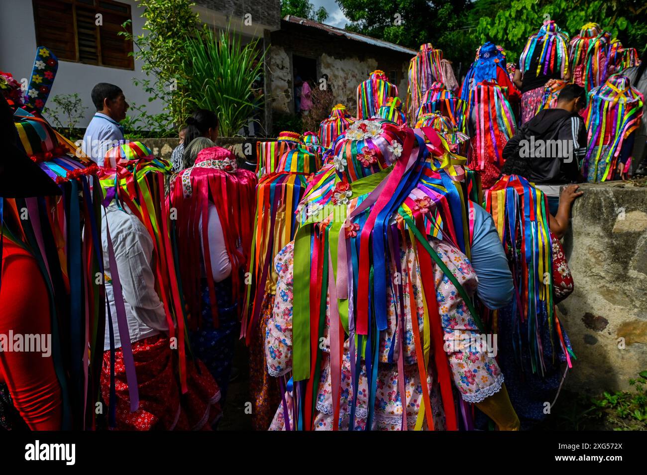 The indigenous Kankuamo community in Atánquez, located in the Cesar ...