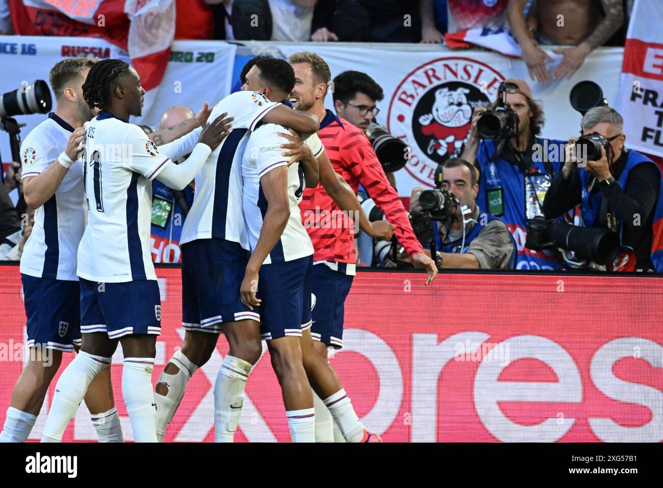 Final joy (England) during the UEFA Euro Germany 2024 match between ...