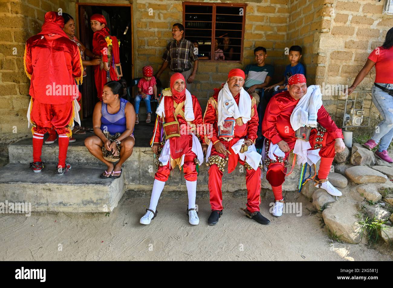 The indigenous Kankuamo community in Atánquez, located in the Cesar ...