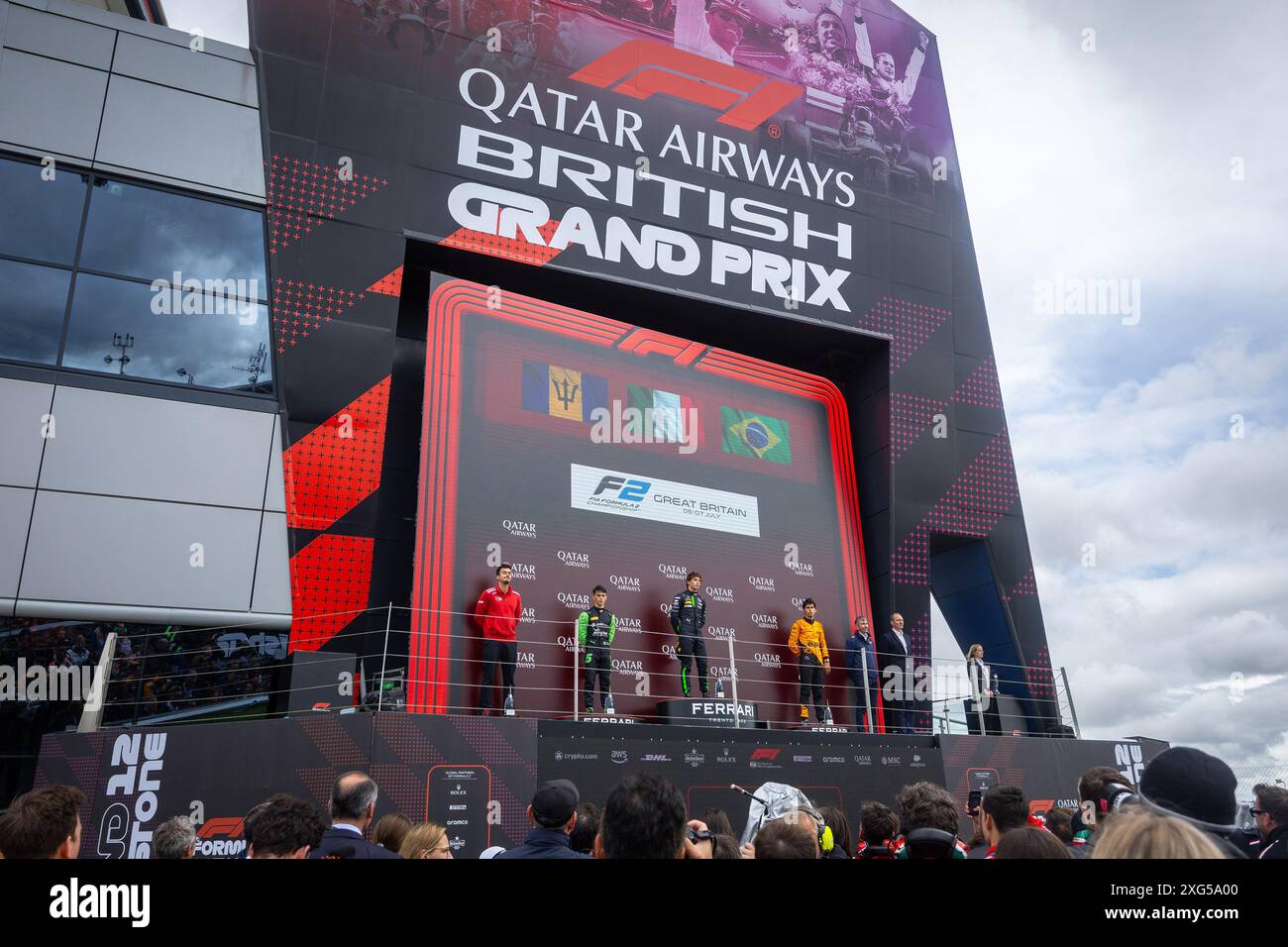 ANTONELLI Andrea Kimi (ita), Prema Racing, Dallara F2 2024, MALONY Zane ...