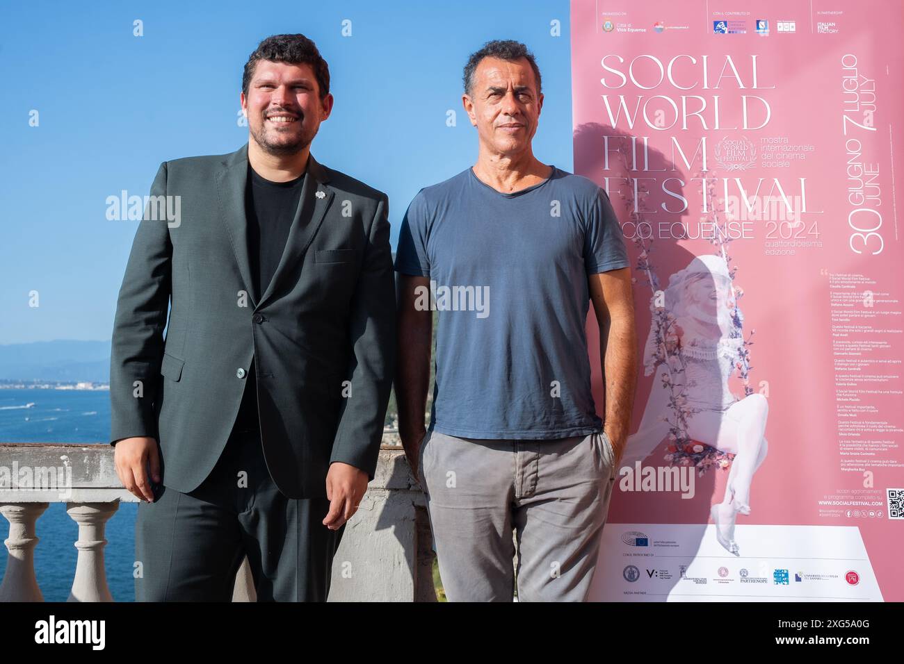 Vico Equense, Italy. 6th July 2024. SOCIAL WORLD FILM FESTIVAL 2024 ...