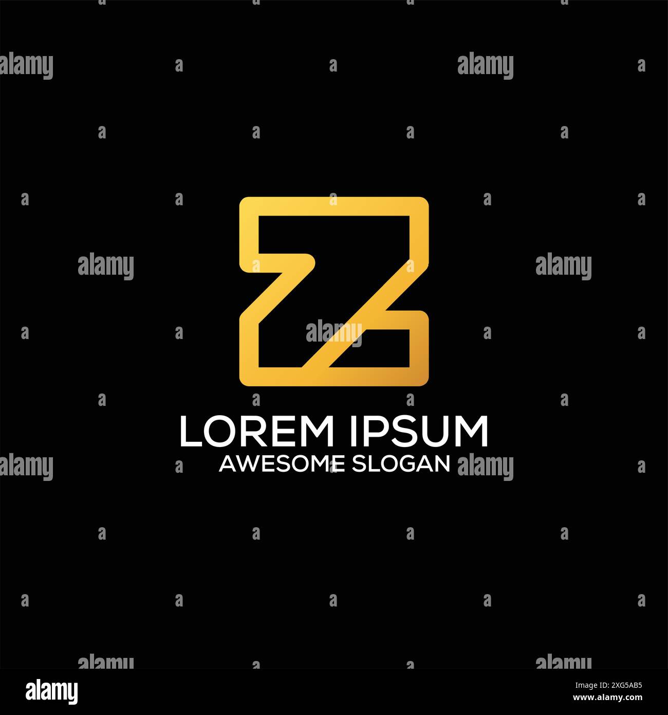 Z signature logo Stock Vector Images - Alamy