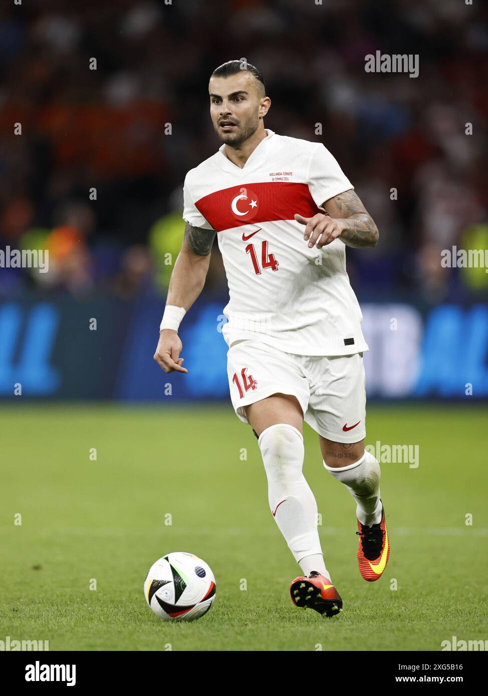 BERLIN - Abdulkerim Bardakci of Turkey during the UEFA EURO 2024 ...