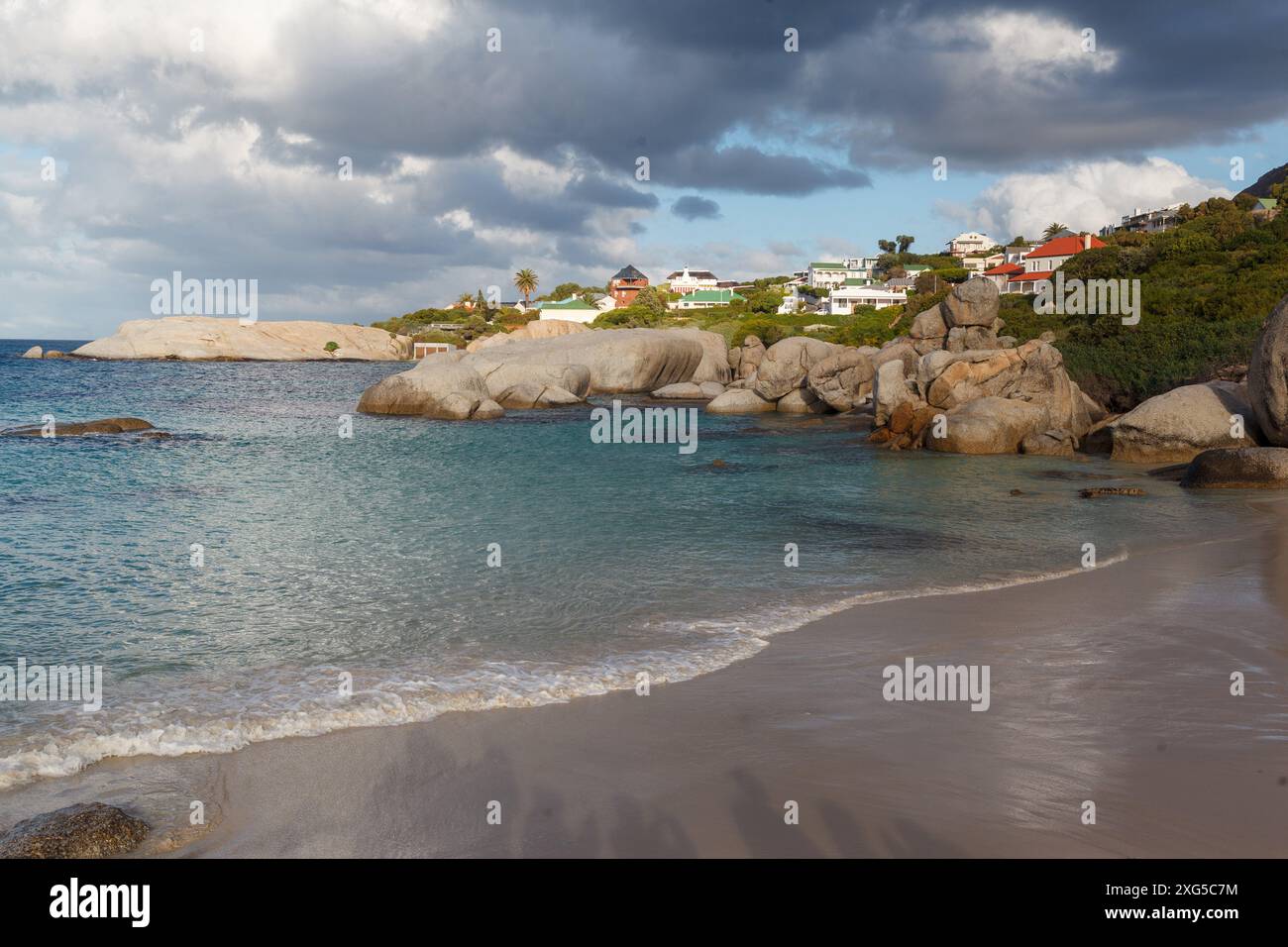 Beautiful rocks on Boulders Beach in Cape Town South Africa Stock Photo ...