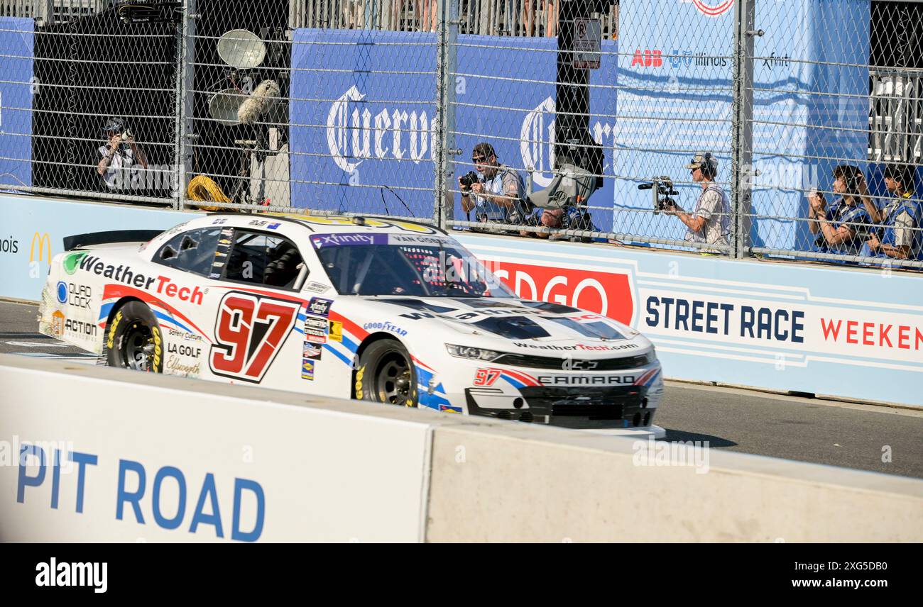 Chicago, United States. 06th July, 2024. NASCAR Xfinity Series driver ...