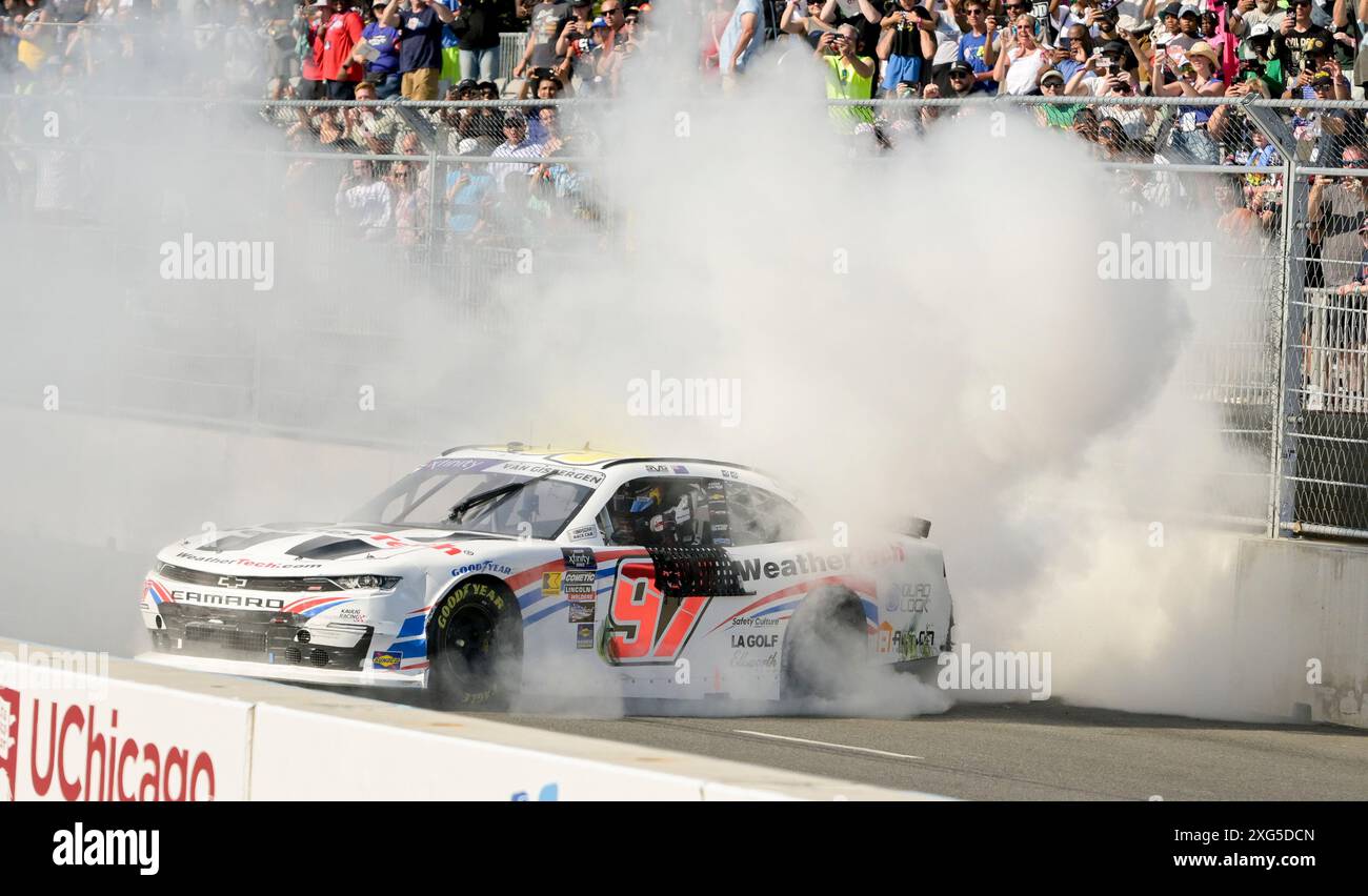 Chicago, United States. 06th July, 2024. NASCAR Xfinity Series driver ...