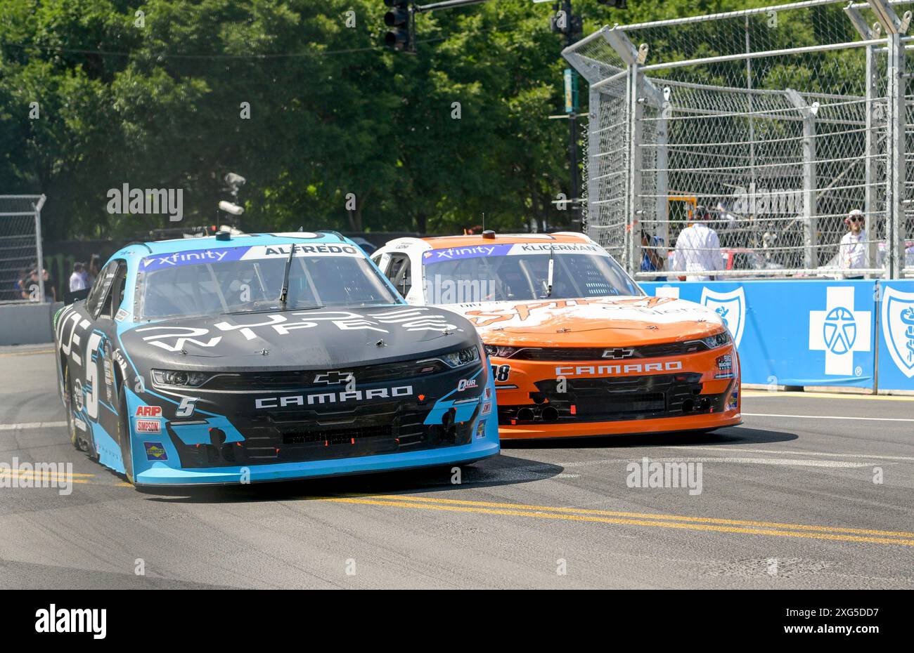 Chicago, United States. 06th July, 2024. NASCAR Xfinity Series drivers ...