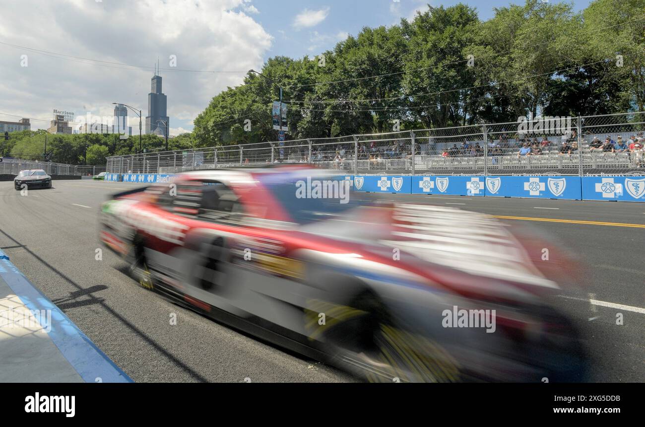 Chicago, United States. 06th July, 2024. NASCAR Xfinity Series drivers ...