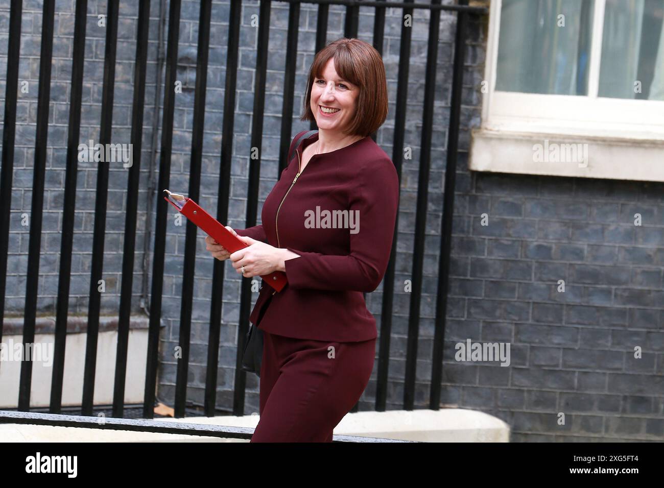 London, UK. 06th July, 2024. Chancellor of the Exchequer Rachel Reeves ...